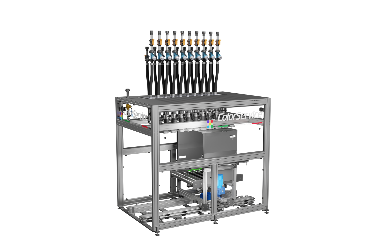 Automatic dosing system for liquids and powders used in the food ...